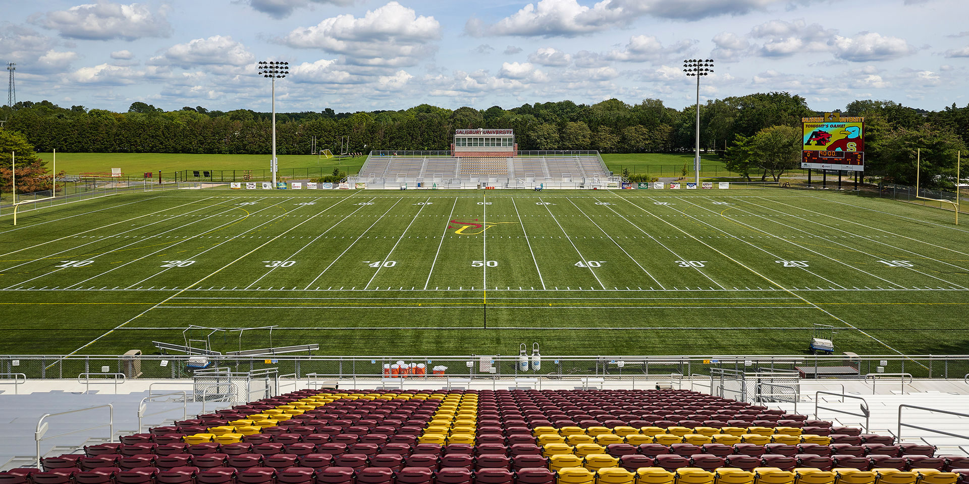 GWWO Architects | Projects | Salisbury University Sea Gull Stadium