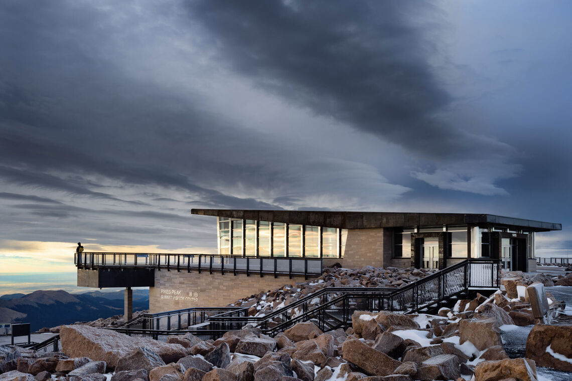 GWWO Architects | News & Insights | Pikes Peak Summit Visitor Center ...